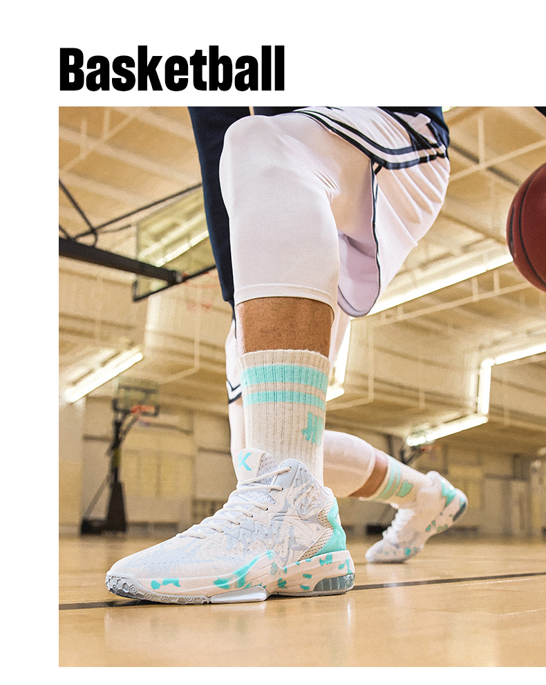 ANTA Men KT FIRE Basketball Shoes Rebound Cushion Wear-resistant Non ...