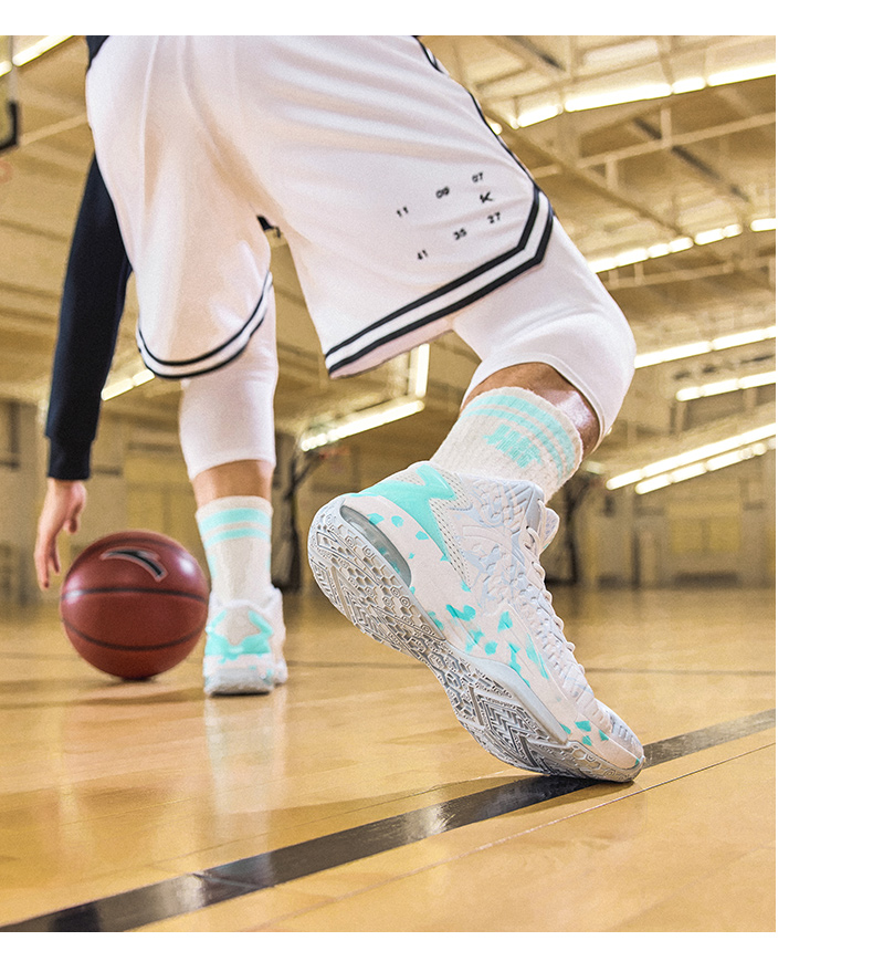 ANTA Men KT FIRE Basketball Shoes Rebound Cushion Wear-resistant Non ...