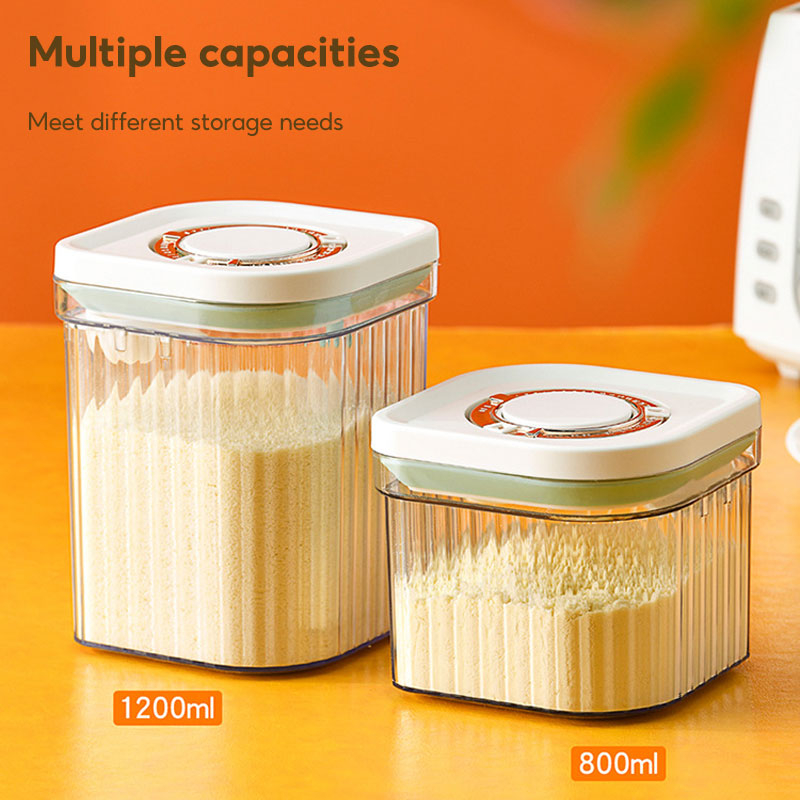 Baby milk powder container 800ML/1200ML baby milk storage tank, milk ...