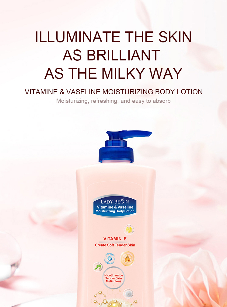 Lady BEGIN Vaseline and Vitamin Moisturizing Body Lotion | Shopee ...