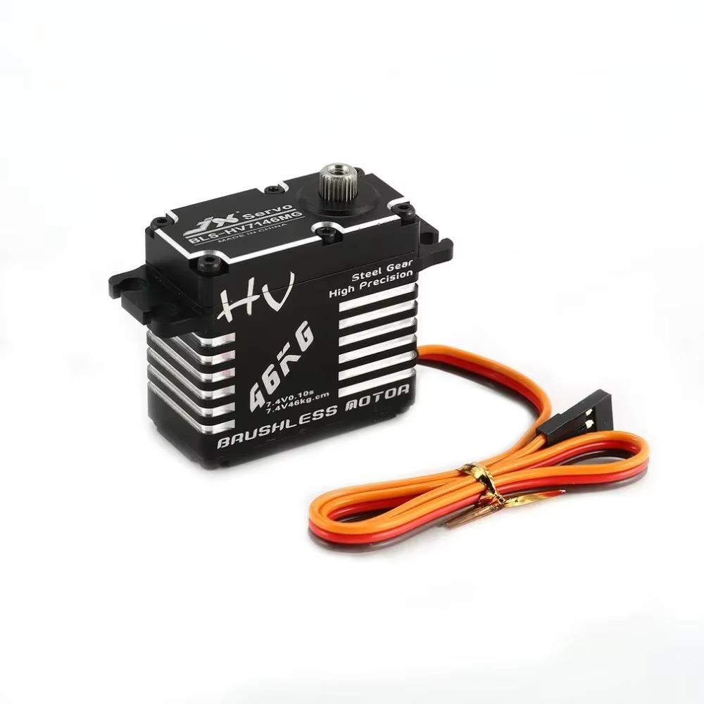 JX Waterproof Servo BLS-HV7146MG 46KG HV Servo Digital Brushless ...