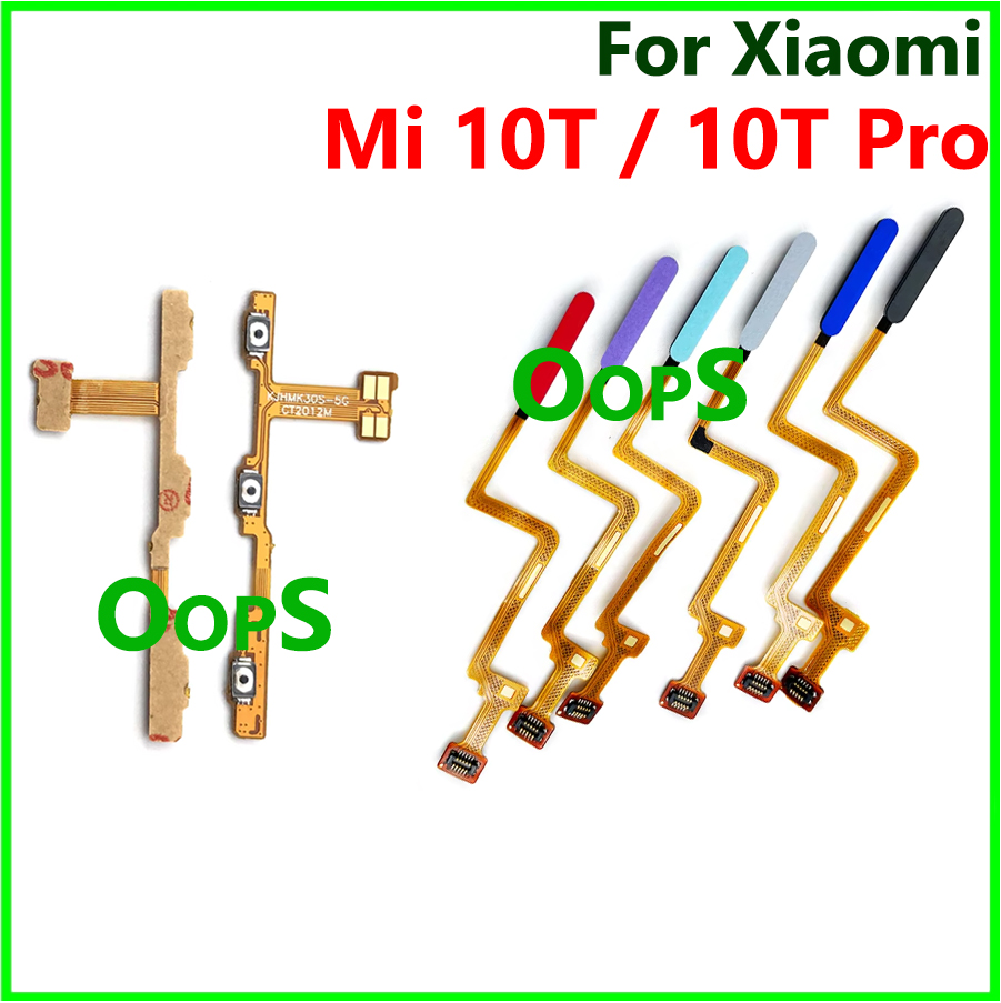 For Xiaomi Mi 10T Pro / 10 T Home Button Fingerprint Scanner Sensor ...