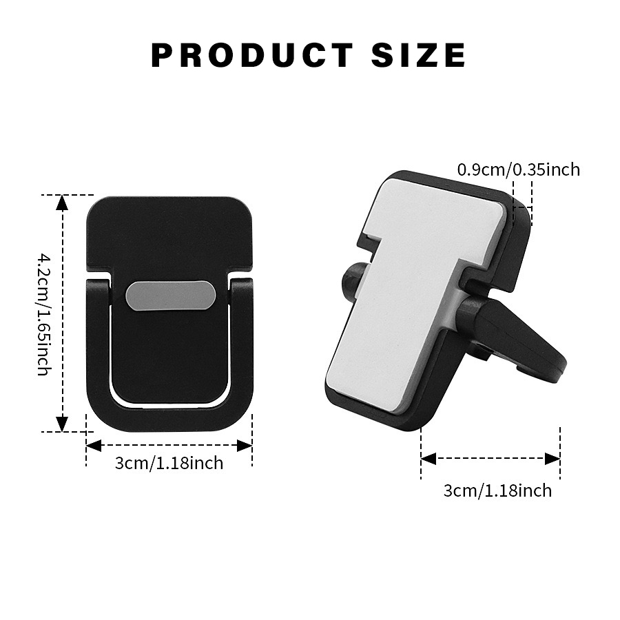 2pcs Adjustable Invisible Laptop Stand, Foldable Portable Notebook ...