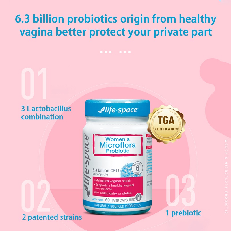 [Official] Life Space Women's Microflora Vaginal Health Probiotic ...