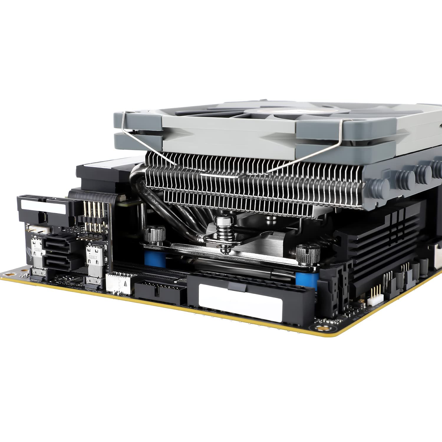 Thermalright AXP120-X67 CPU Radiator 6 Heat Pipes Low Profile CPU Air ...