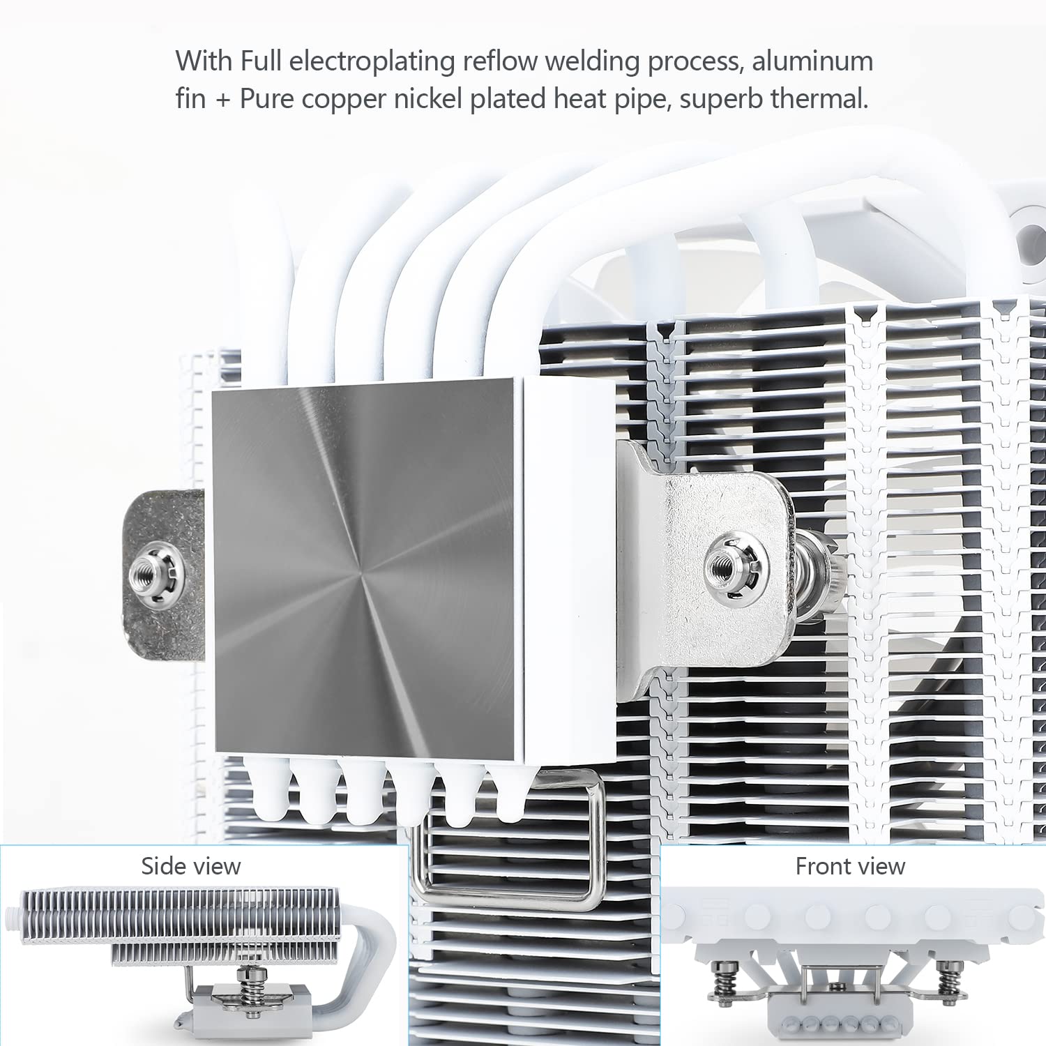 Thermalright AXP120-X67 CPU Radiator 6 Heat Pipes Low Profile CPU Air ...