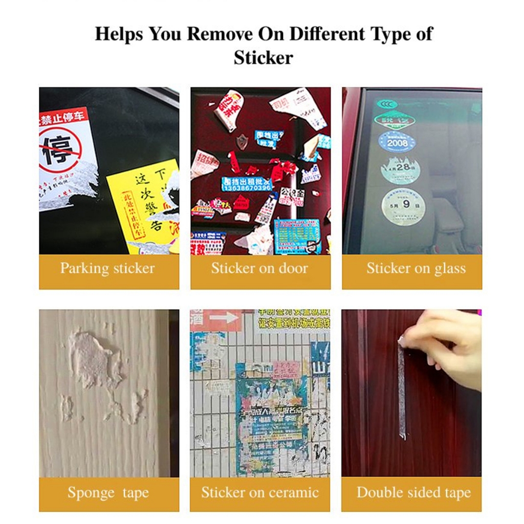 Sticker Remover Spray Glue Remover Adhesive Remover Car Sticker Quick ...