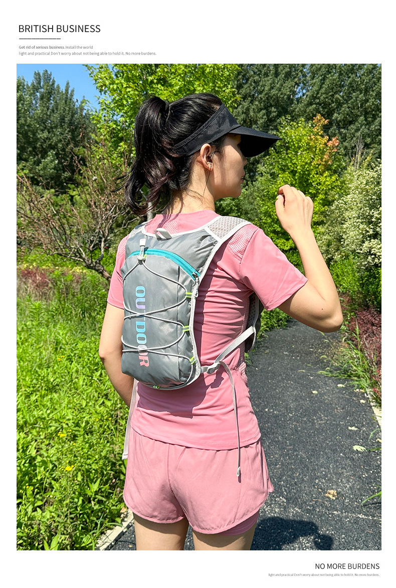 Running Sports Backpack Marathon Cycling Ultra-light Backpack Hydration ...