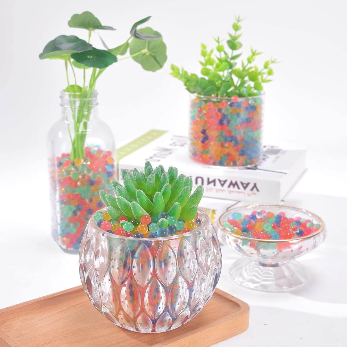 Gel Ball Blaster Refill Splat Orby Rounds (7-8 mm,5 Packs,10000 Pieces ...