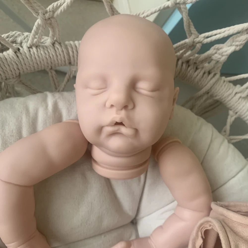 21inch Reborn Doll Kit Ruby Sleeping Baby Fresh Color Unfinished Doll ...