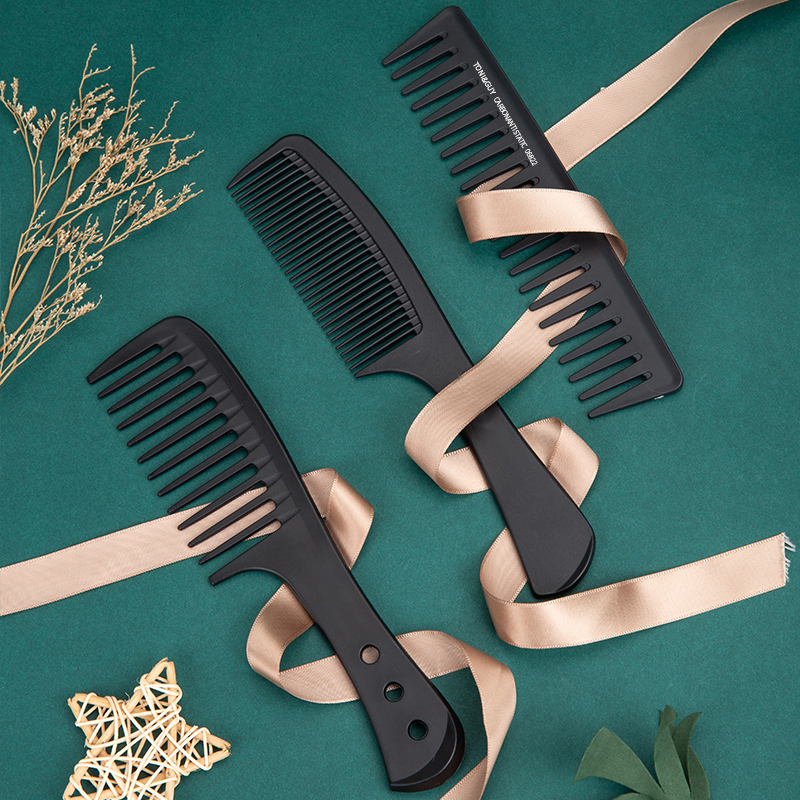 Three-Piece Home Hair Styling Comb Set Oil Hair Detangler Salon ...