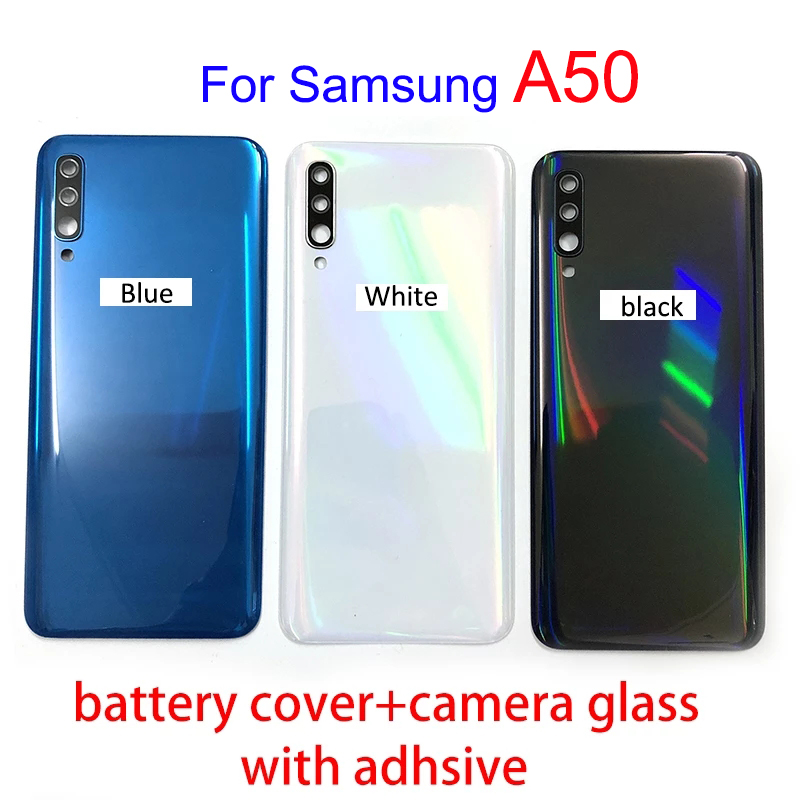 For Samsung A50 Back Cover Housing Middle Frame Front LCD Frame SIM ...