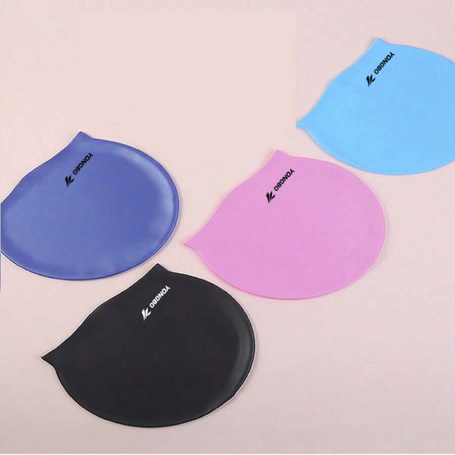 1pcs fashion personality swimming cap solid color, color swimming cap ...