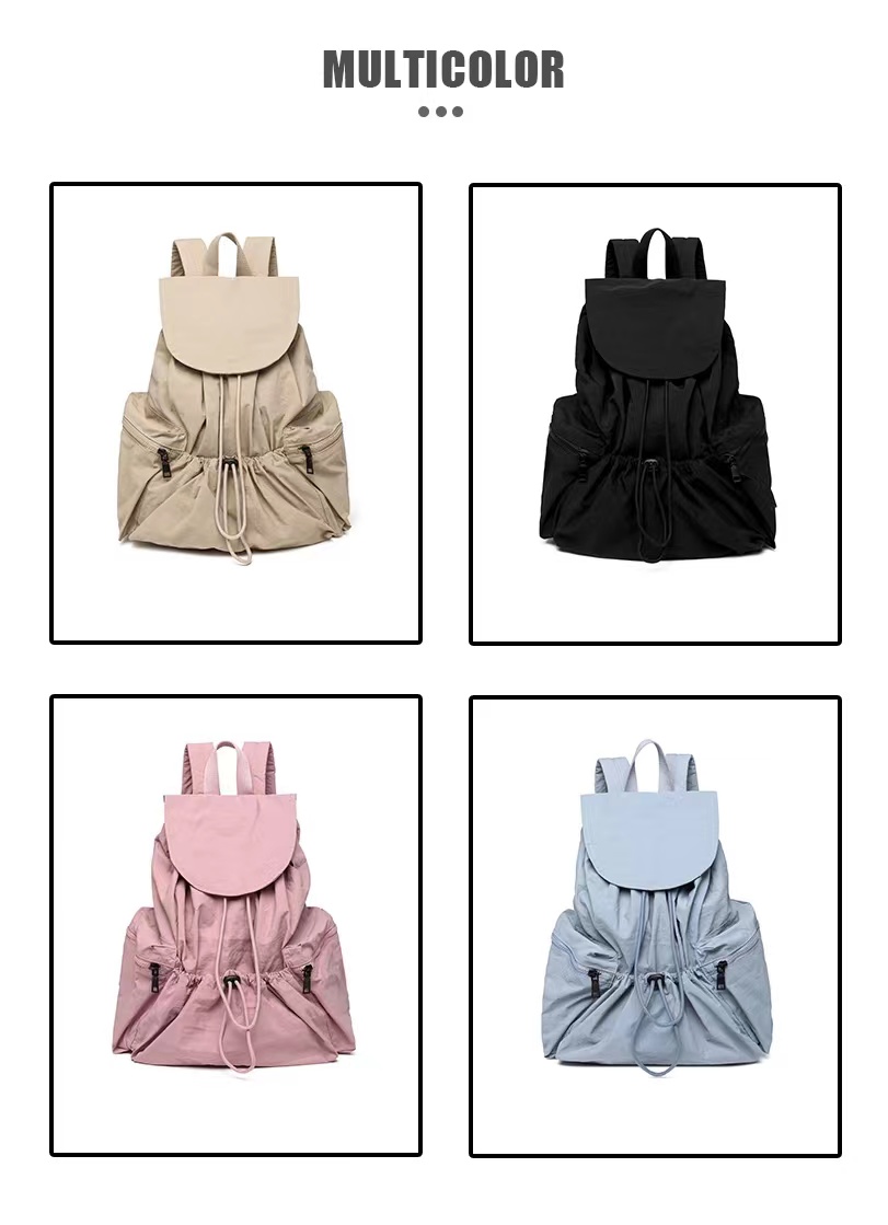 SeaGloca Outdoor Lightweight Nylon Fabric Backpack For Students ...