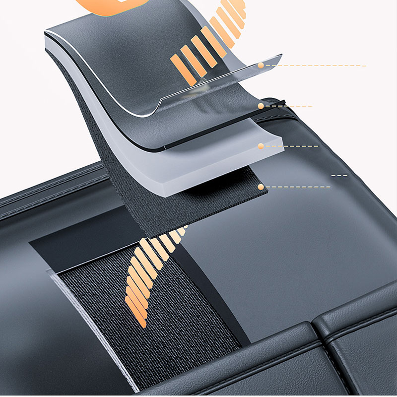 Hyundai car High end leather front row storage hanging bag, car seat ...