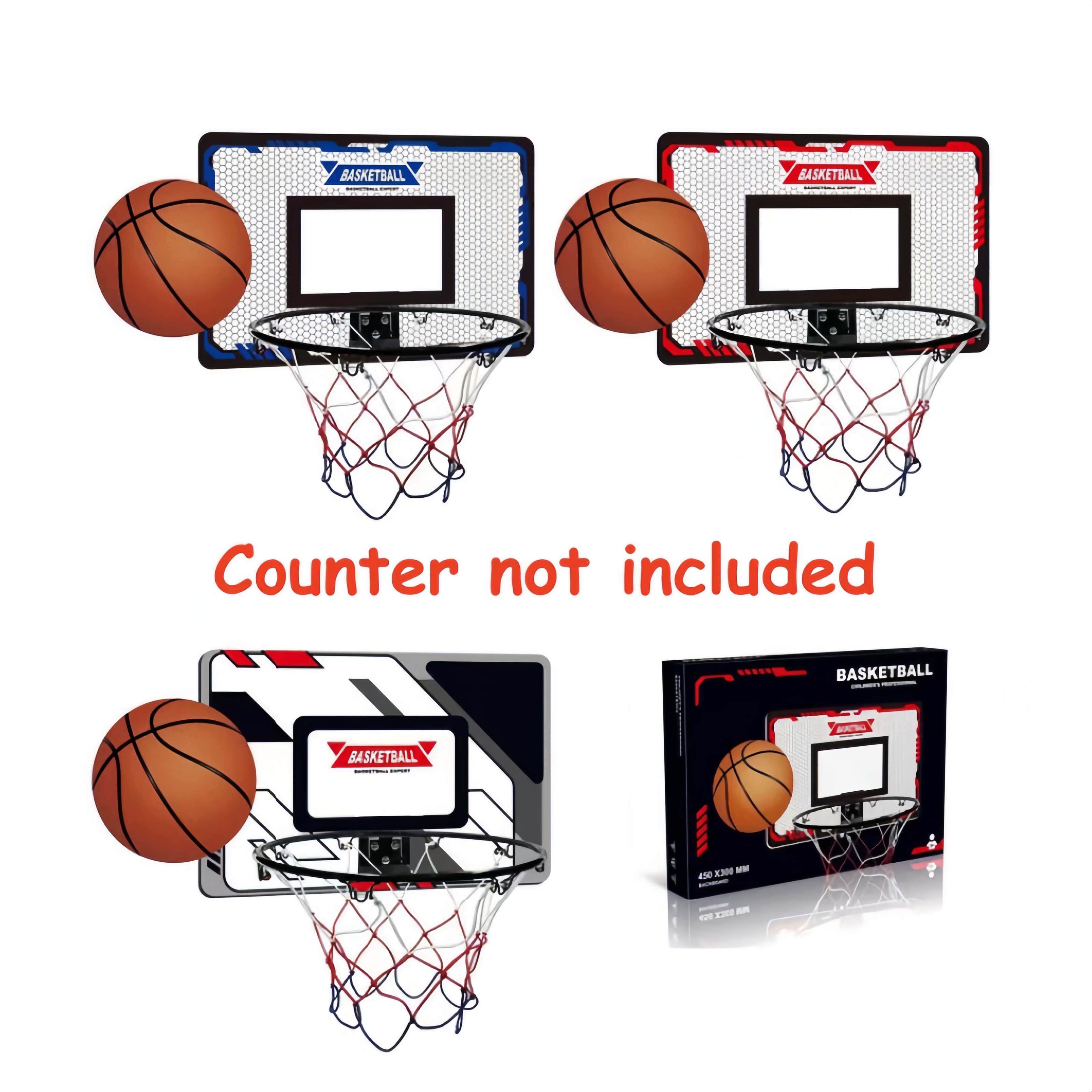 Basketball Hoop Portable Children's Basketball Hoop Foldable Basketball ...
