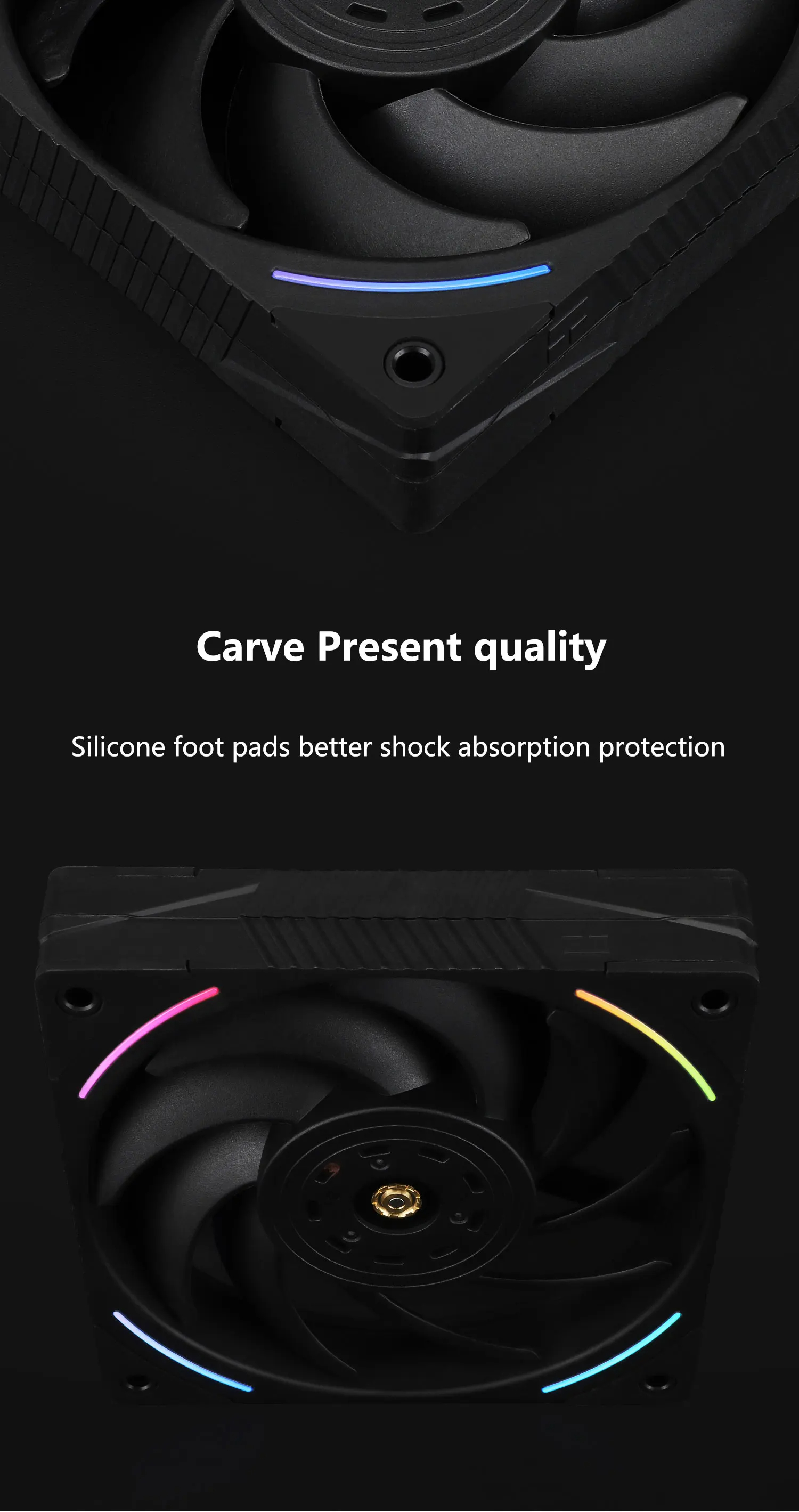 Thermalright TL-K12W ARGB Aperture Case Fan 2150RPM 120mm CPU Cooler Fan Chassis Fan 4pin PWM ...