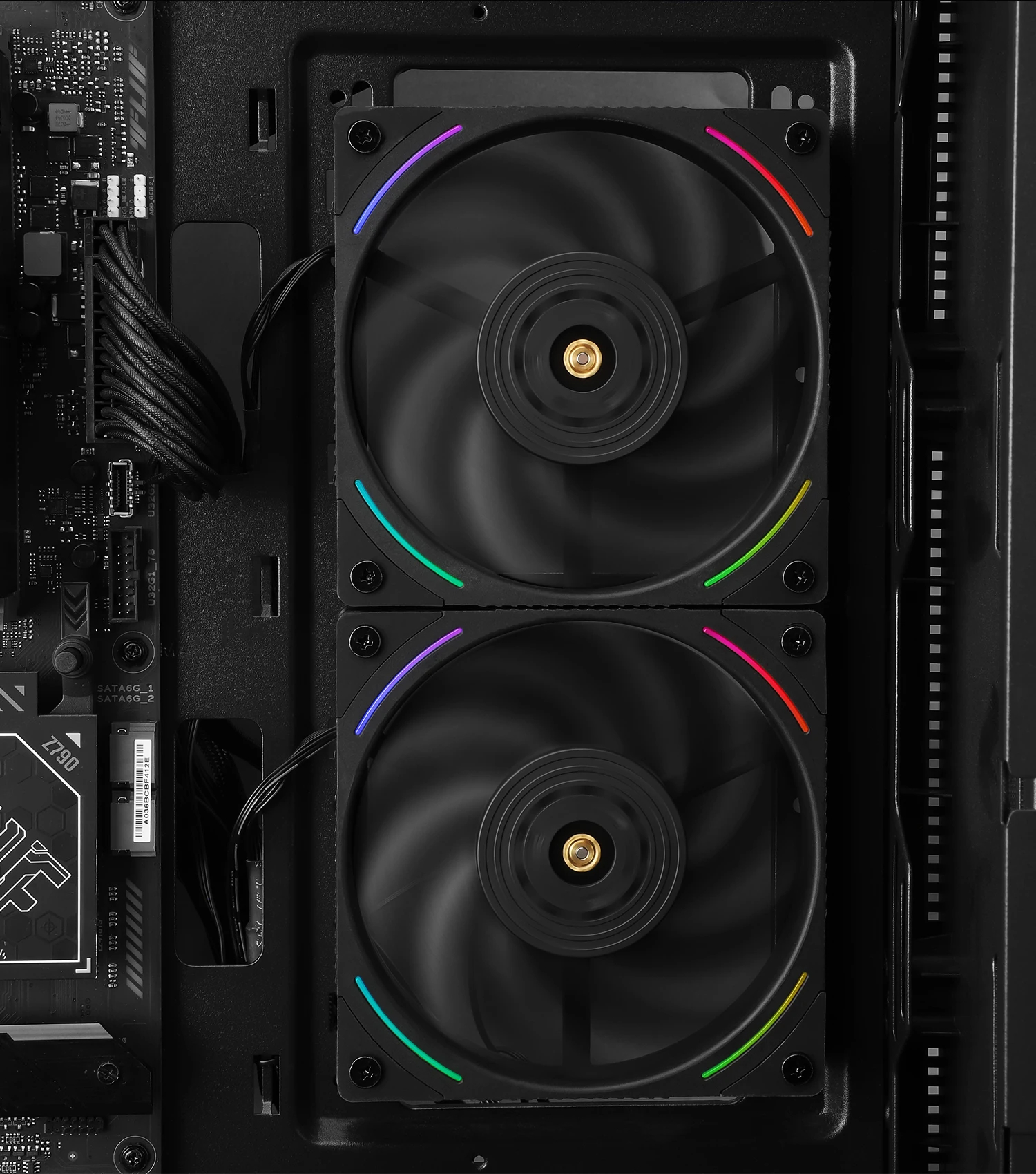 Thermalright TL-K12 ARGB Aperture 2150RPM CPU Case Fan 120mm Chassis Fan Cooler Fan 4pin PWM ...