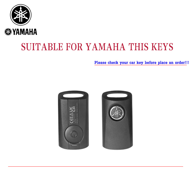 Carbon Fiber Car Key Cover Suitable For Yamaha Nmax v3 techmax/AEROX ...