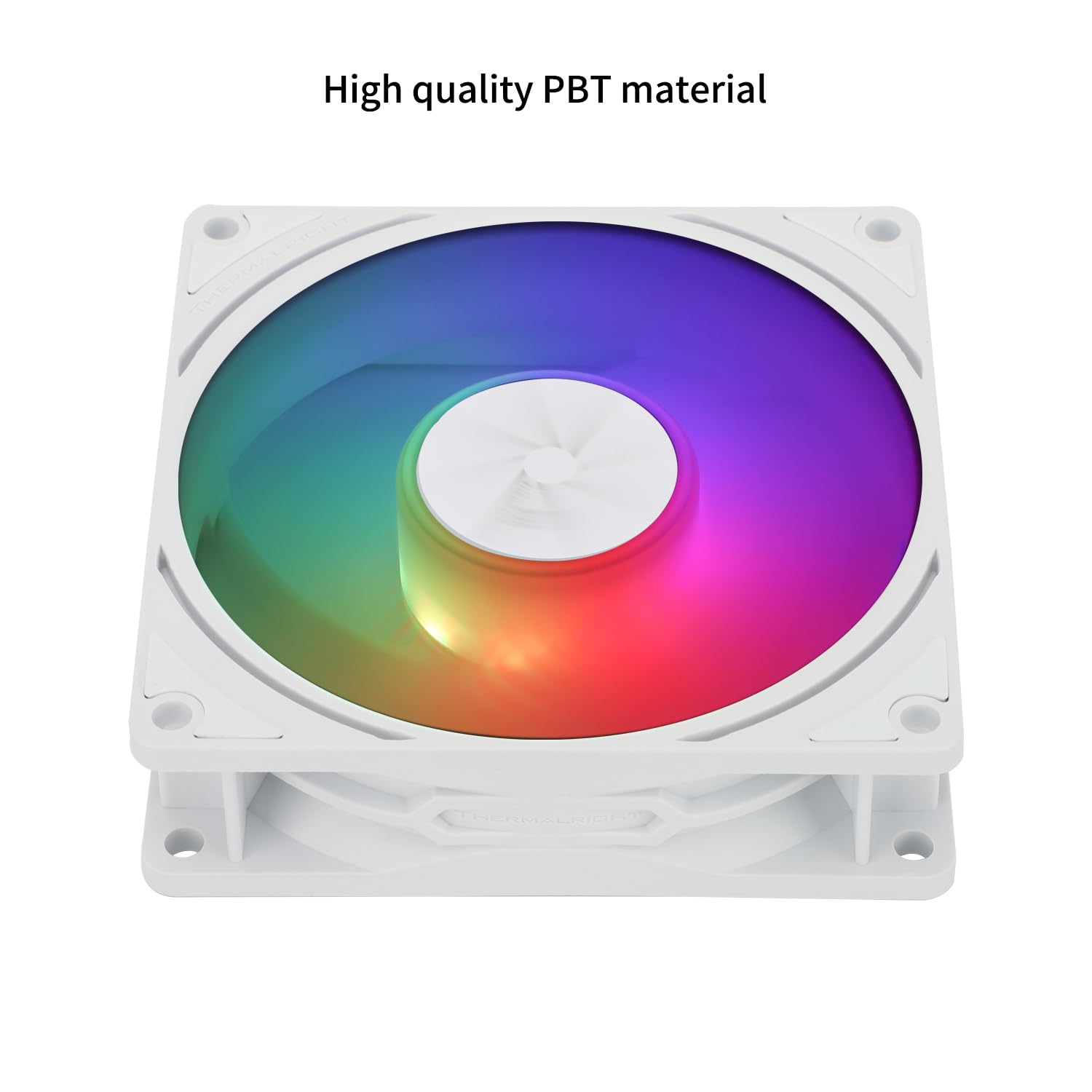 Thermalright TL-P9W-S ARGB White 92mm CPU Fan Computer Case Fan Quiet ...