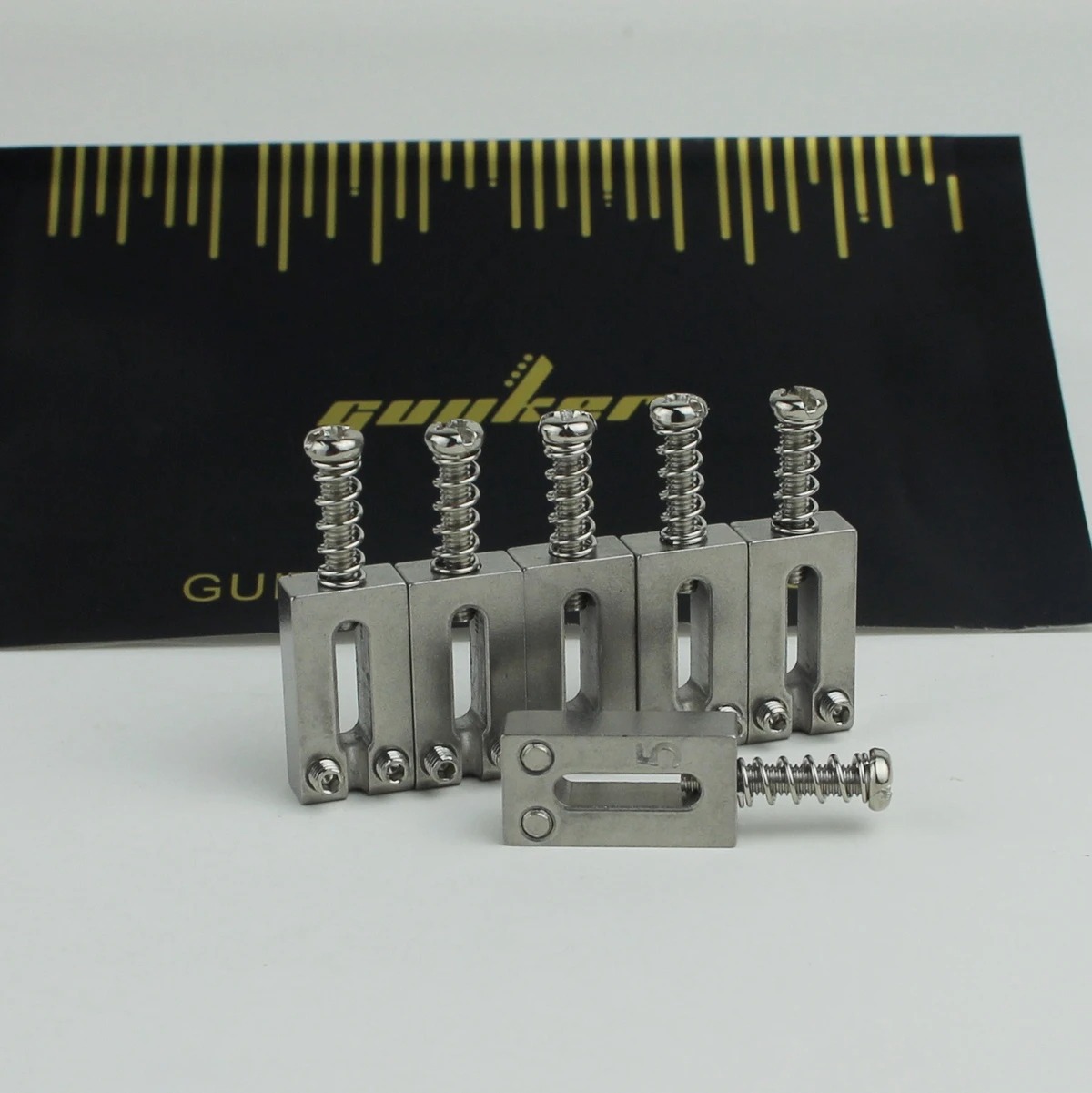1 Set (Pack of 6) Stainless Steel Tremolo Bridges Tailpiece 10.5MM For ...