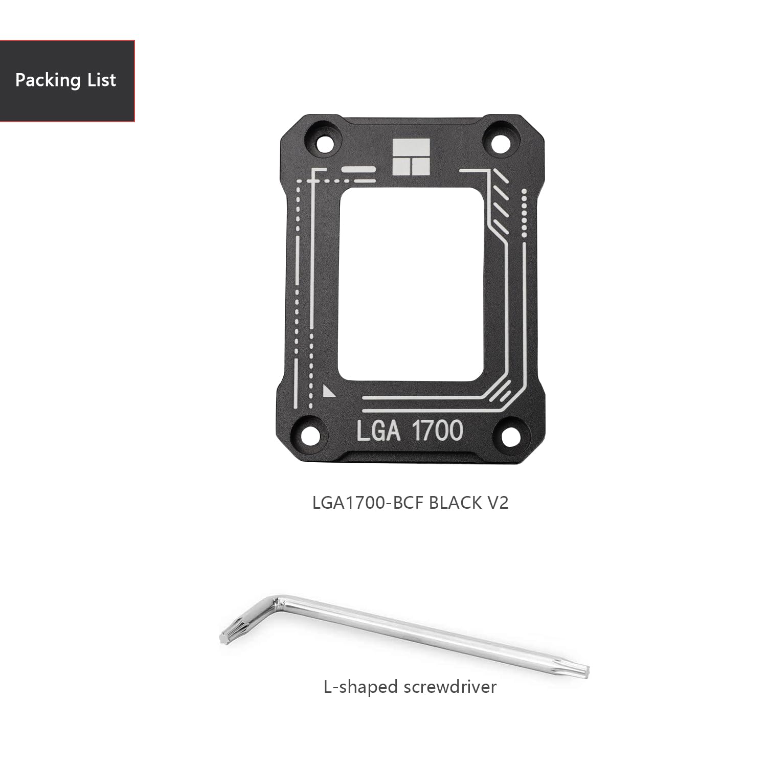 Thermalright LGA1700/LGA1851-BCF Black CPU Bending Corrector Frame ...