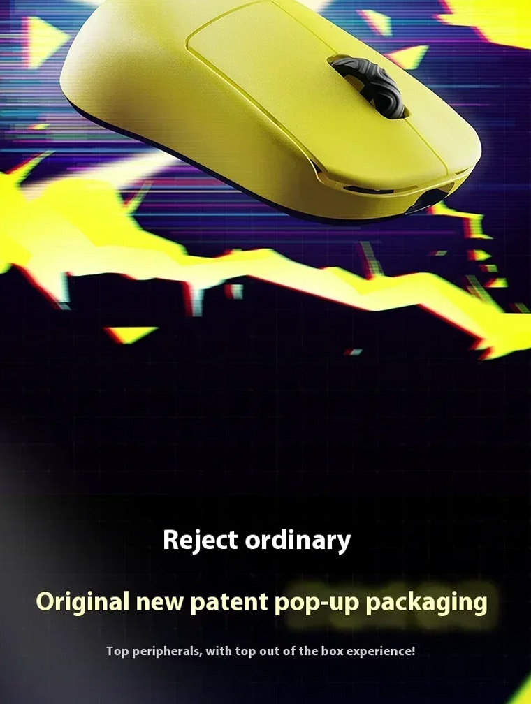 SCYROX V8 pore free ultra lightweight wireless gaming mouse, pixart ...