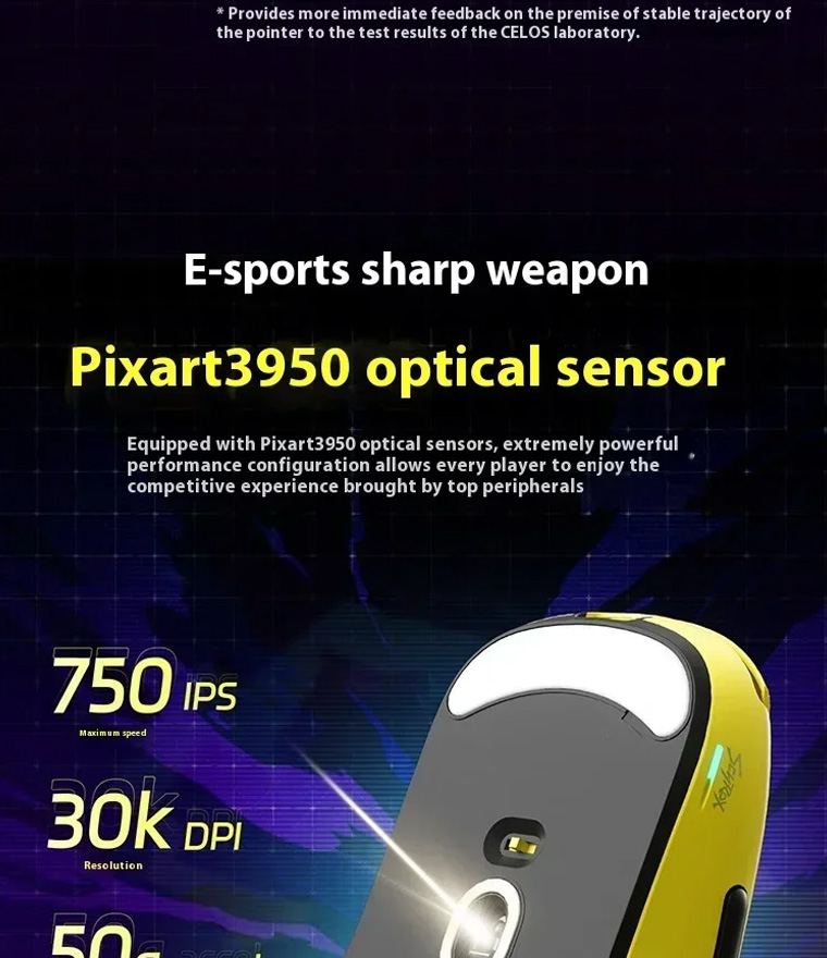 SCYROX V8 pore free ultra lightweight wireless gaming mouse, pixart ...