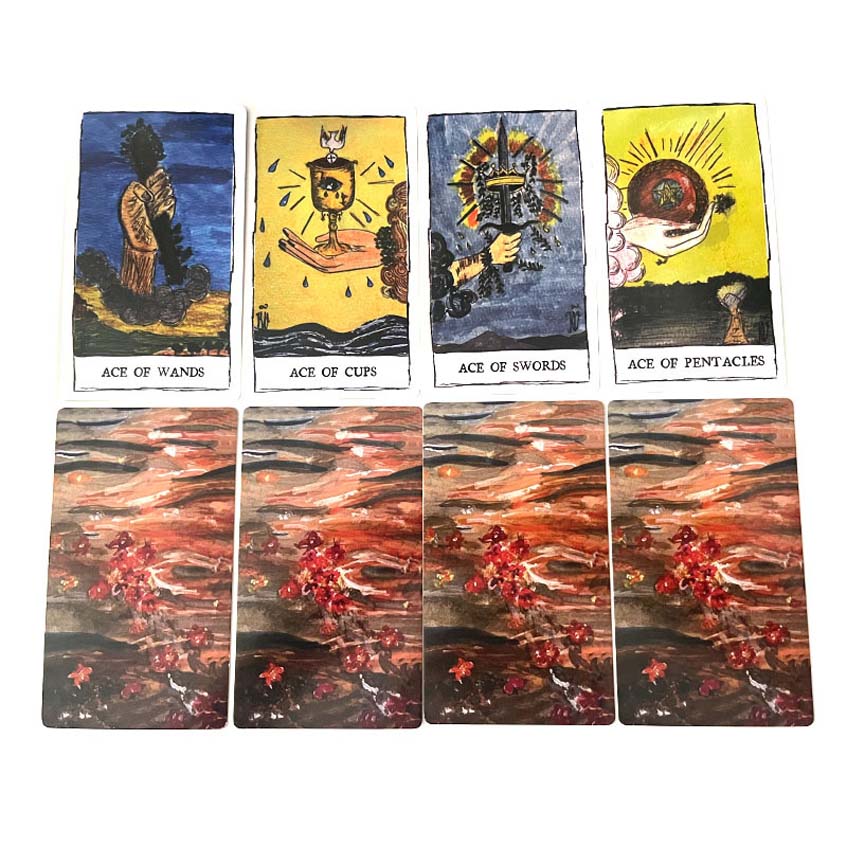 12x7cm Quen Tarot Deck Card Games No Manual 80 Pcs | Shopee Philippines
