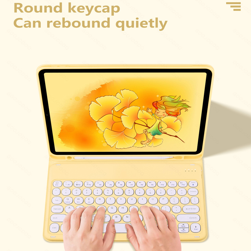 Case with Keyboard For Redmi Pad SE 11 Pro 12.1 2024 Redmi pad 2 11 ...