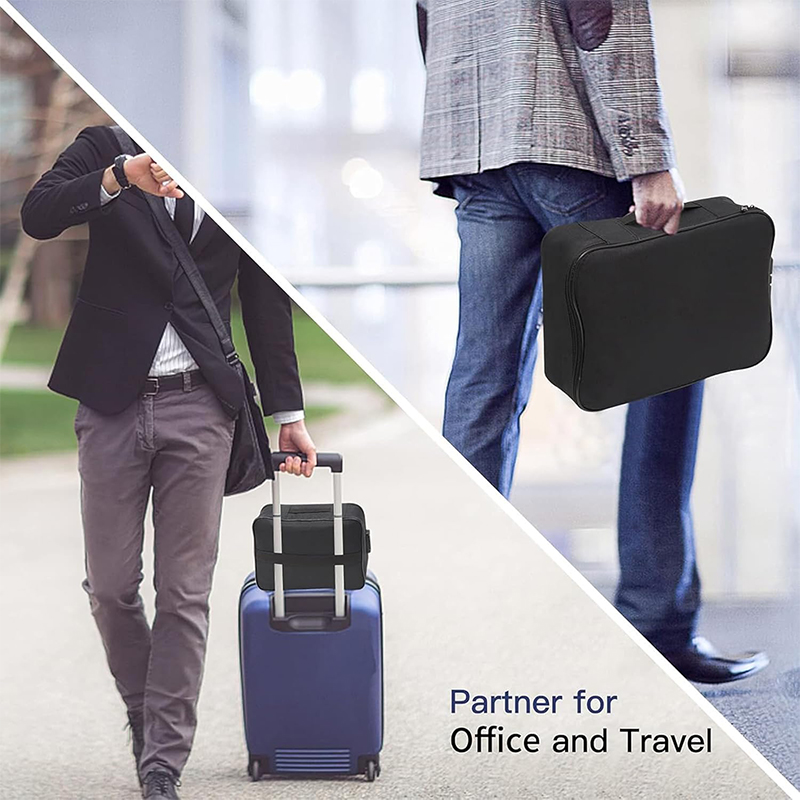 Waterproof Portable File Bag Storage Box with Combination Lock, Large ...