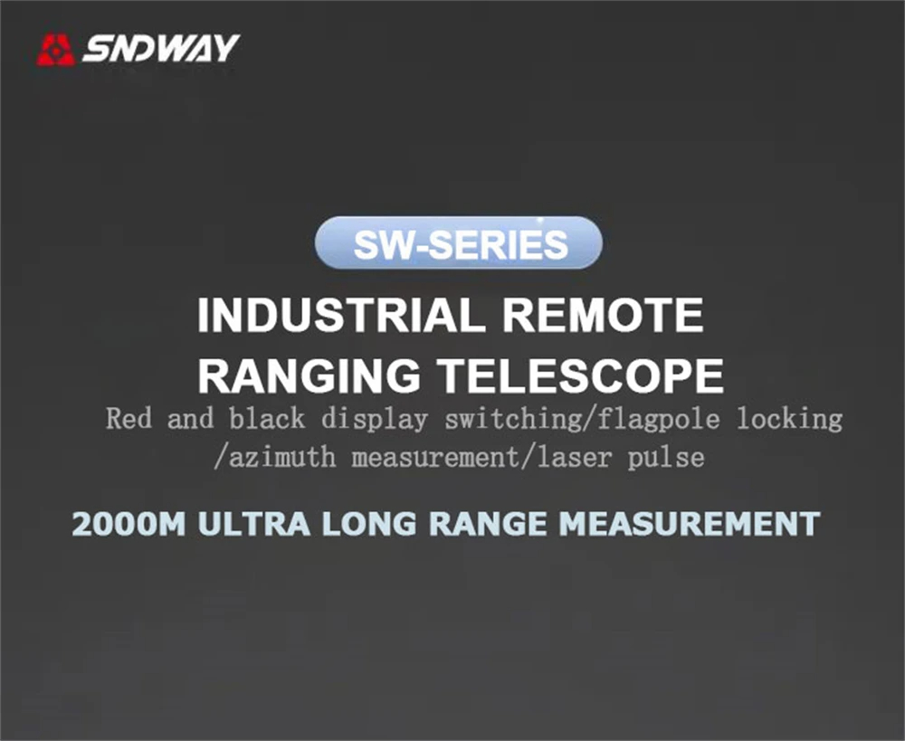 【One Year Warranty】SNDWAY SW-1000E Series Range Finder Laser Telemeter ...