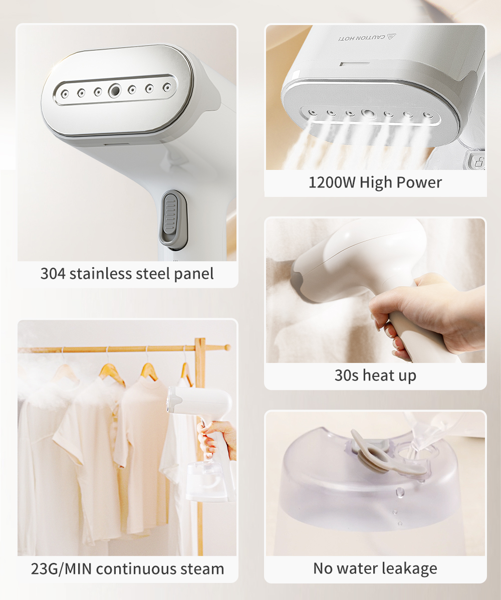 Simplus Handheld Garment Steamer Steam Iron 1200W Power Household ...