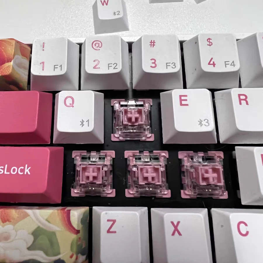 Outemu Milk Tea Switch Milk Peach Switch Milk Green Switch Mechanical ...