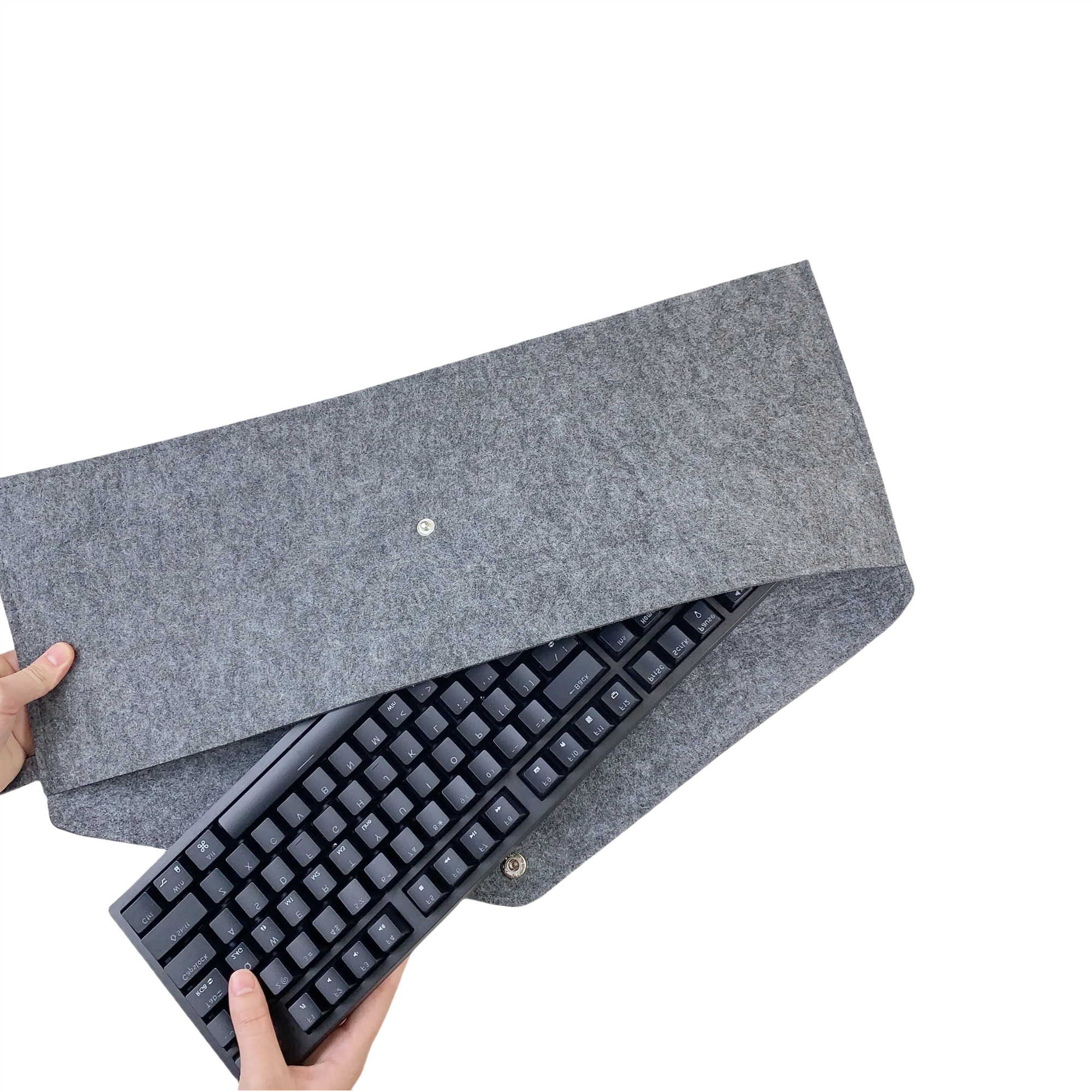 Mechanical Keyboard Carrying Case Felt Bag for 60% 75% 100%Layout ...