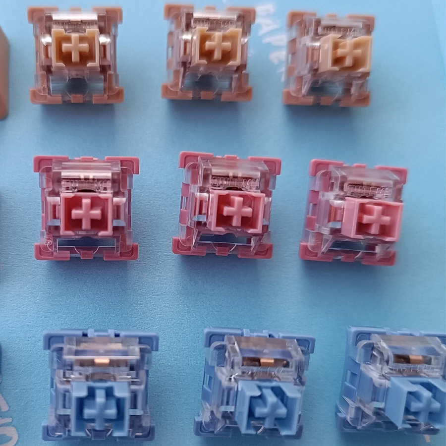 Outemu Milk Tea Switch Milk Peach Switch Milk Green Switch Mechanical ...