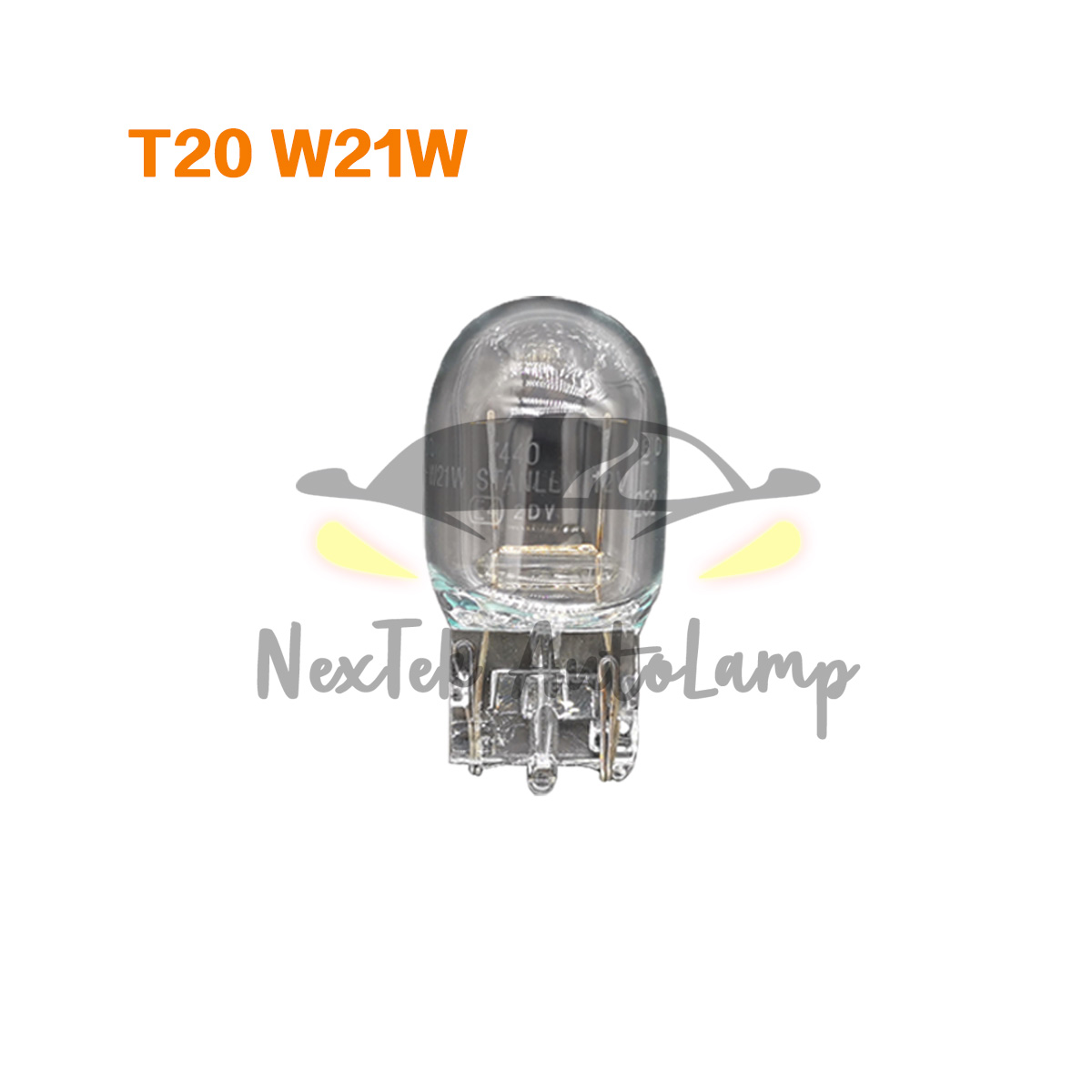 STANLEY PY21W T20 W21W WY21W C8W 12V Amber Light Standard Original ...