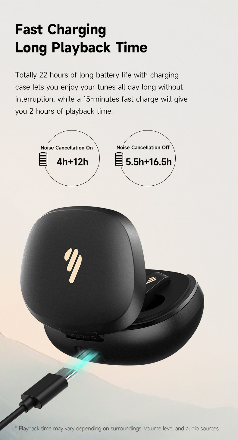 EDIFIER Neobuds Pro 2 Wide-Band Multi-Channel ANC Spatial Audio Hi-Res Audio LDAC 8 Microphone ...