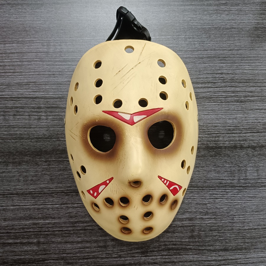 High Quality Resin Mask Jason Voorhees Mask Masquerade Headgear Friday ...