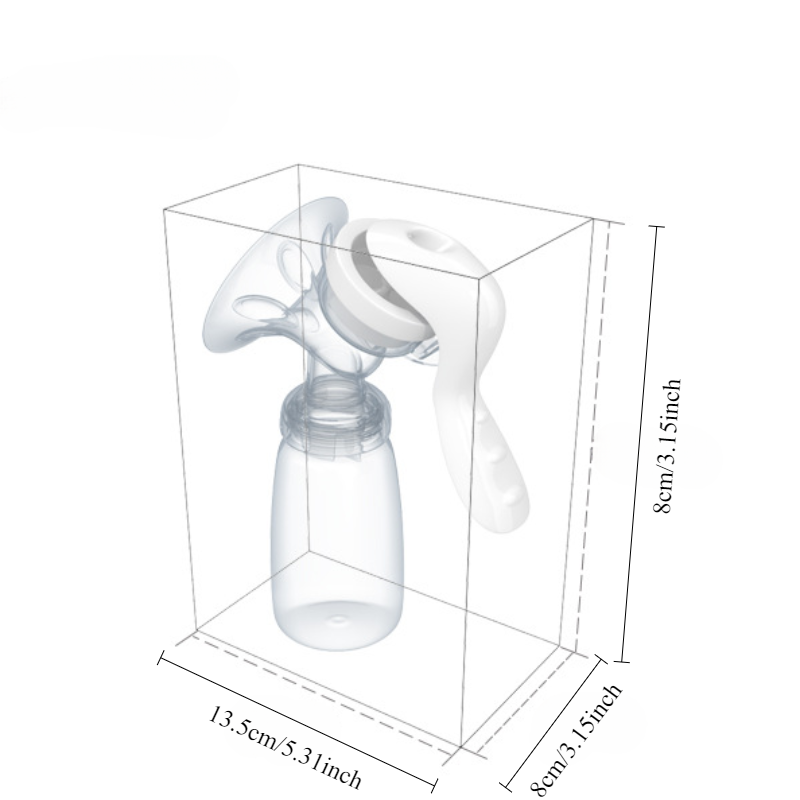 Manual Breast Pump Painless and Suction Milking Machine for Pregnant ...