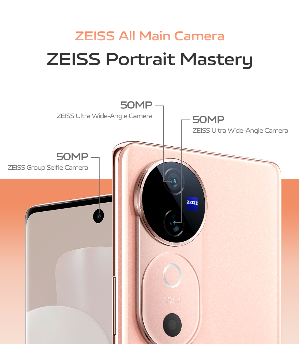 【0% Interest for 3 Months】vivo V40 smartphone丨50MP ZEISS Cameras丨 ...