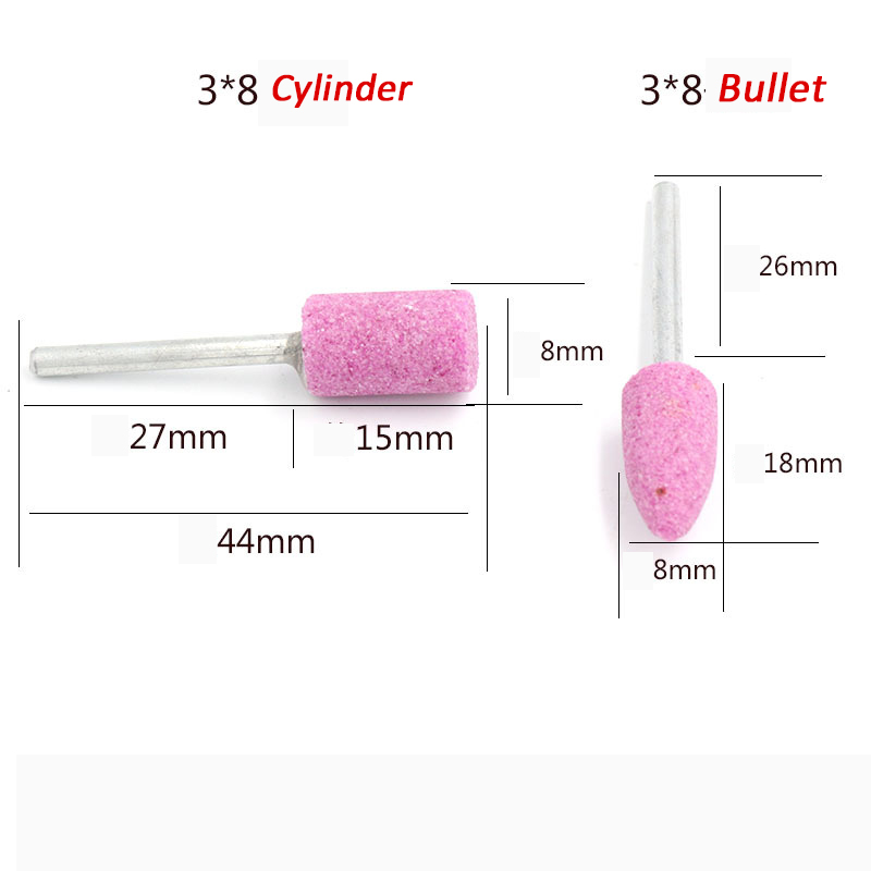 (1pcs) 3mm Mounted Stone Burr Grinding Head Grinder Burr Abrasive ...