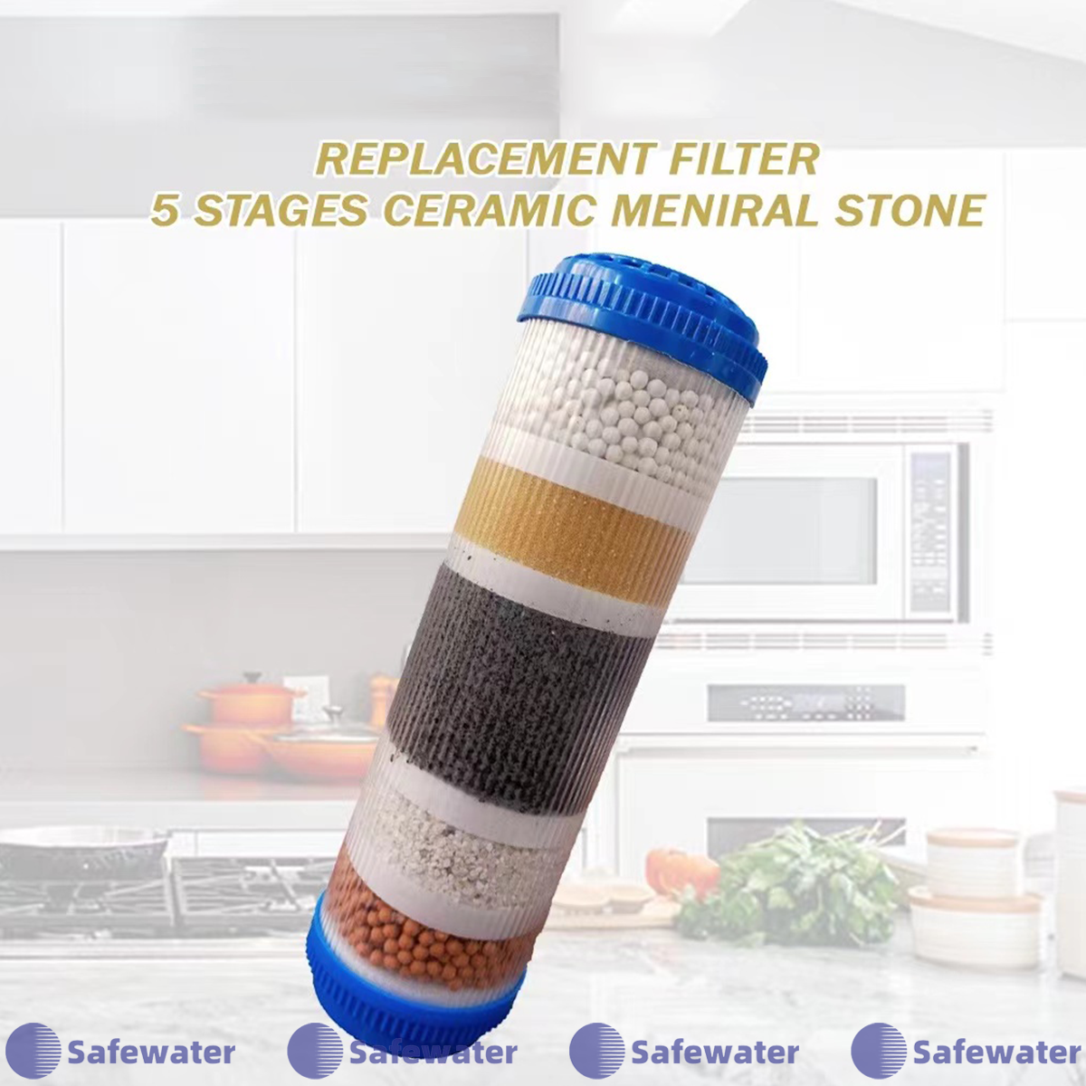 ALKALINE High grade mineral stone replacement size 10 Water Purifier ...