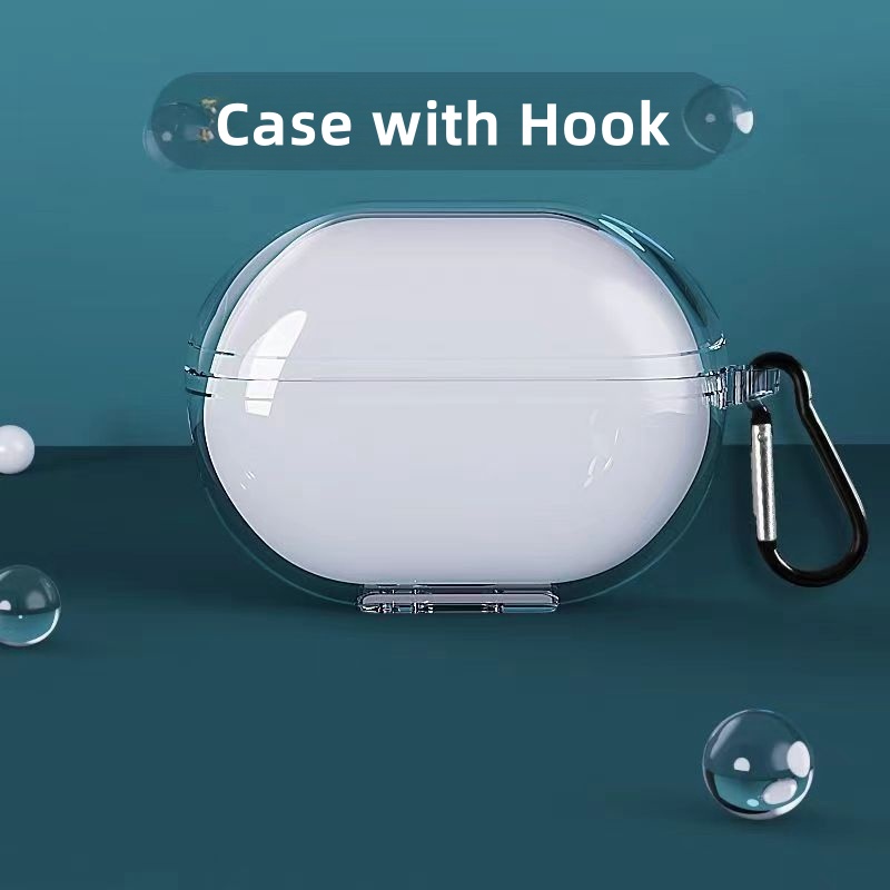 Transparent Case For Huawei FreeBuds 6i/5i Case with Hook Anti-fall ...