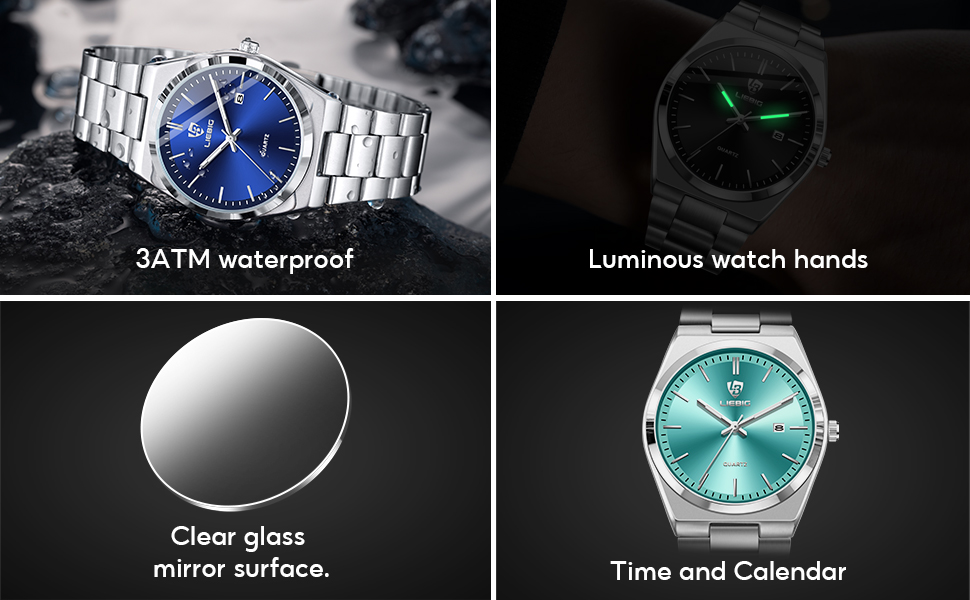 LIEBIG Watch for men Men's Business Watch men origin Waterproof Watch ...