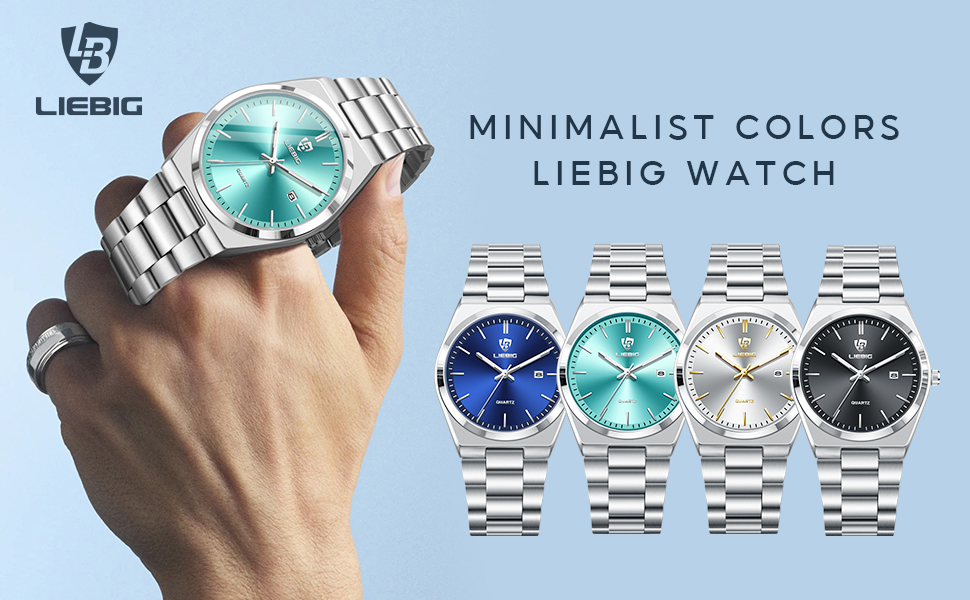 LIEBIG Watch for men Men's Business Watch men origin Waterproof Watch ...