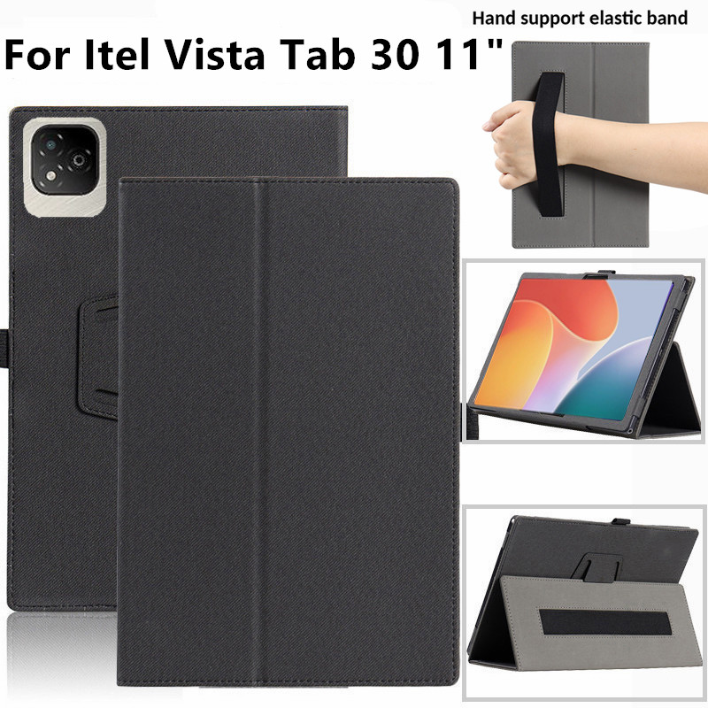 For Itel Vista Tab 30 11.0-inch 2024 PU Leather Case Flip Foldable ...