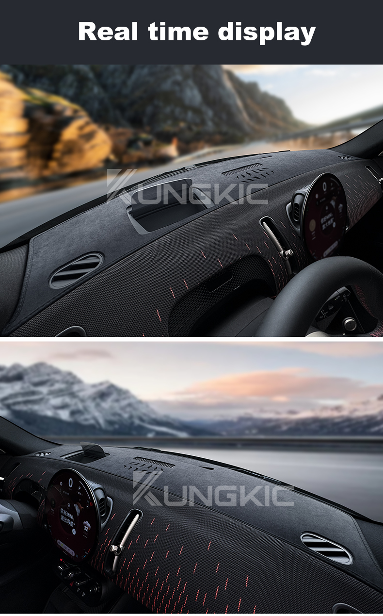 For MINI Countryman U25 2024 2025 Instrument Panel Shading Pad Flannel ...