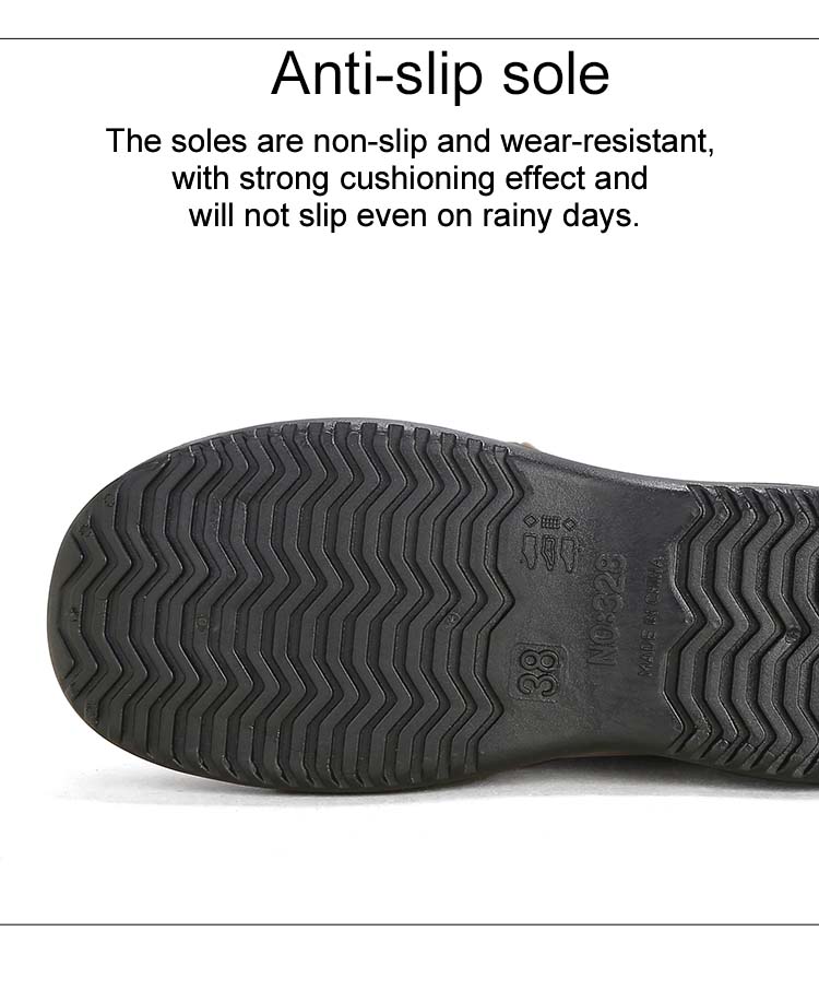 1CHOISE Outdoor High Quality Rain Boots For Woman Non-Slip Mid-Tube ...