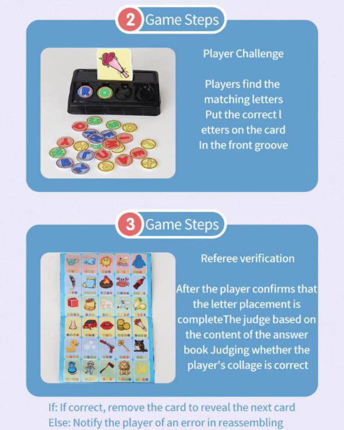 Fun Spelling Words English Enlightenment Parent-child Interactive Match ...